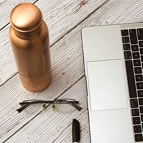 Copper Water Bottle 34 Oz - Half Hammered Design - an Ayurvedic Copper Vessel - Pure Copper Bottle for Drinking Water - Drink More Water - Leak Proof - Large