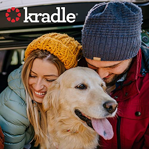 Kradle Bliss Bar Dog Calming Chews, Soft Bake (6 Pack), Dog Anxiety Relief for Separation Anxiety, Thunder, Car Rides, Fireworks and Stress, with BotaniTek Calming Formula, Peanut Butter Bacon Flavor