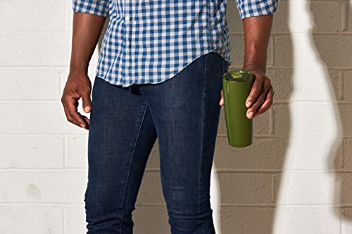 Rabbit Double Walled Stainless Steel Tall Tumbler, Includes Splash-Free Sliding Lid