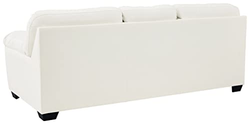 Signature Design by Ashley Donlen Sofa, 95"W x 40"D x 39"H, White