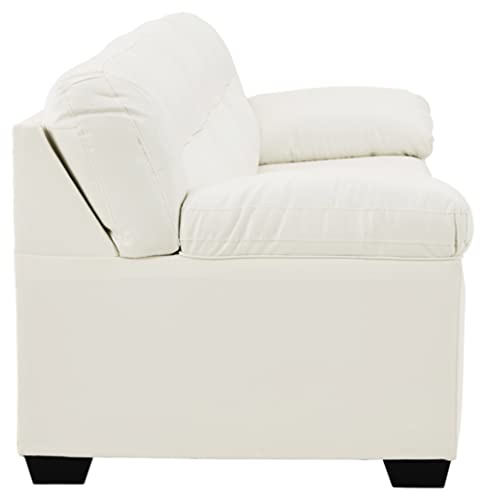 Signature Design by Ashley Donlen Sofa, 95"W x 40"D x 39"H, White