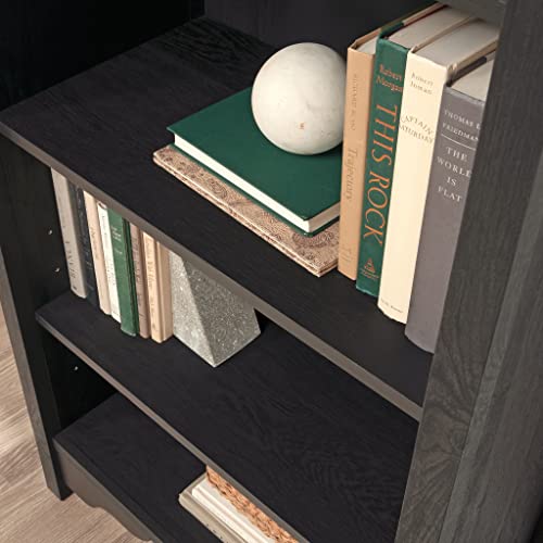 Sauder Dawson Trail 5 Shelf Bookcase, Raven Oak Finish
