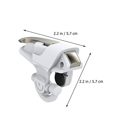 Hand Grips 1 Pair Mobile Game Trigger Phone Game Shooting Handle Button Controller Call Phone Accessories for Women Men Ar Accessories