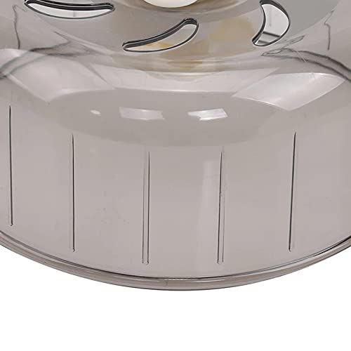 TDDGG Hamster Running Wheels Transparent Hamster Wheel Running Jogging Treadmill Silent Small Pet Supplies