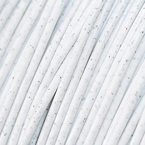 WYZworks PLA 1.75mm [ Marble White ] Premium Thermoplastic Polylactic Acid 3D Printer Filament - Dimensional Accuracy +/- 0.05mm 1kg / 2.2lb + [ Multiple Color Options Available ]