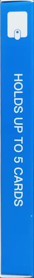 CloudValley Magnetic Card Wallet, Card Holder Case Stick on Phone for iPhone MagSafe Series &All Android Phones with Magnetic,Blue