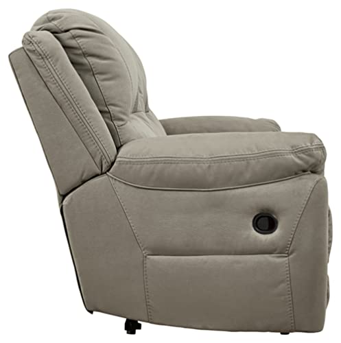 Signature Design by Ashley Next-Gen Gaucho Reclining Sofa, 93"W x 41"D x 43"H, Gray