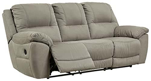 Signature Design by Ashley Next-Gen Gaucho Reclining Sofa, 93"W x 41"D x 43"H, Gray