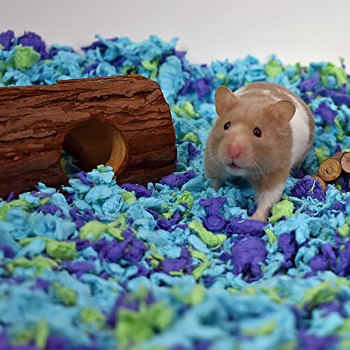 Carefresh Dust-Free Sea Glass Natural Paper Small Pet Bedding with Odor Control, 50 L