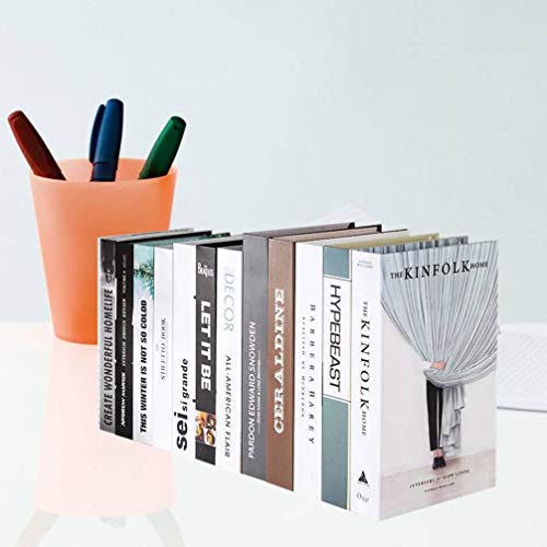 EXCEART 3pcs False Book Decorative Books Modern Faux Books Home Decoration Stacked Books for Bookshelf Library Coffee Tables and Shelves Random