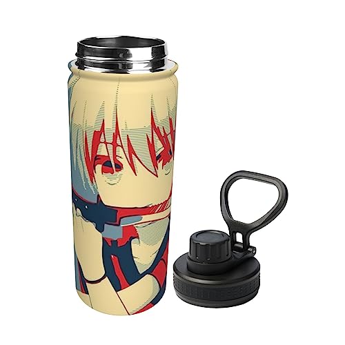 LOUNDY Nagisa Shiota-Assassination Classroom 18 oz Tumblers Stainless Steel Vacuum Insulated Coffee Mug Water Bottle Drinking Cup