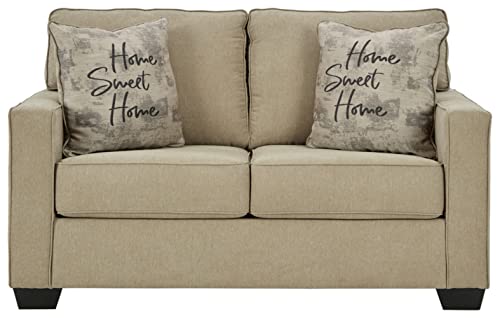 Signature Design by Ashley Lucina Loveseat, 60"W x 40"D x 38"H, Beige