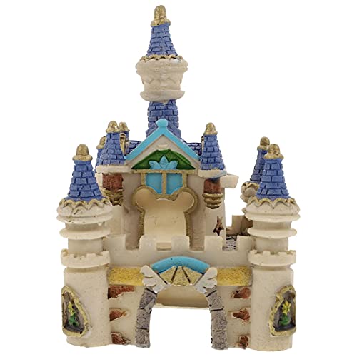 balacoo Aquarium Resin Castle Decoration Fish Tank Roman Castle Cave Hideout Betta Fish Ornament Accessories