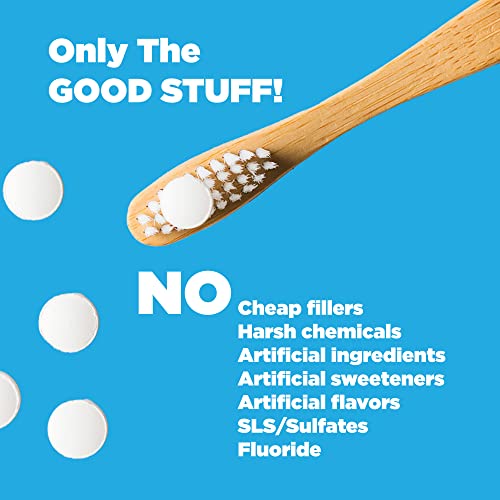 Chomp Super Whitening Toothpaste Tablets with Nano Hydroxyapatite Refill