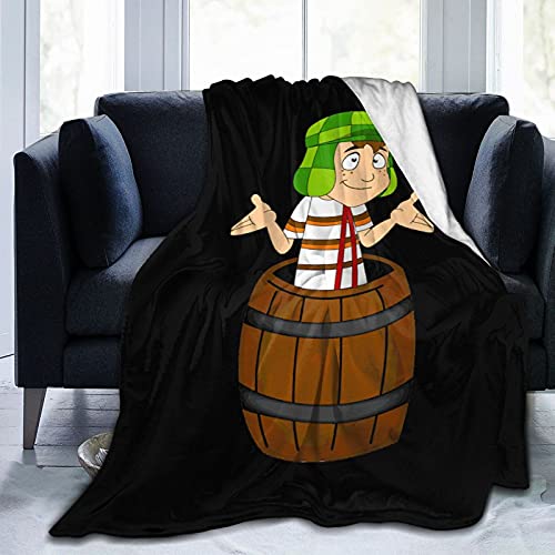 YSLPshop El Chavo Animado Blanket Flannel Plush Anime Throw Blankets Ultra-Soft Micro Fleece Blanket Air Conditioning Blanket Quilt Home Decor Suitable for All Season Sofa Blanket 50"X40"