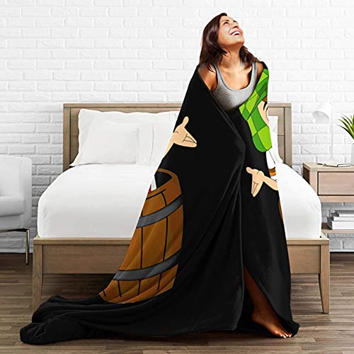 YSLPshop El Chavo Animado Blanket Flannel Plush Anime Throw Blankets Ultra-Soft Micro Fleece Blanket Air Conditioning Blanket Quilt Home Decor Suitable for All Season Sofa Blanket 50"X40"