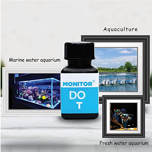 Monitor DISSOLVED Oxygen Test KIT (50 Tests) - Monitor Aquarium and aquaculture Water Quality