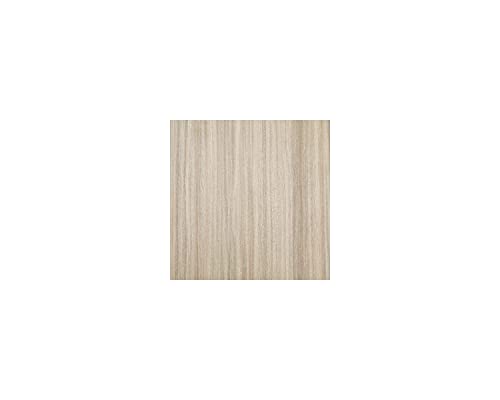 Signature Design by Ashley Grannen Modern Round Dining Room Table, White & Natural Wood