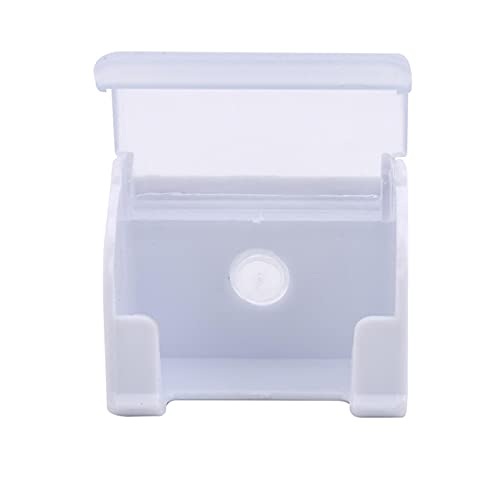Dollandd Shaving Razor Holder Hanging Storage Rack Bathroom Accessories,White