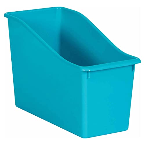 Teacher Created ResourcesÂŽ Teal Plastic Book Bin