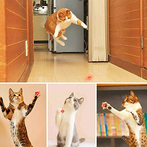 Red Laser Pointer High Power Long Range Strong Laser Light Pointer Pen, Tactical Red Lazer Pointer Presentation Dot Rechargeable for Indoor Teaching,Hiking,Outdoor Interactive Cat Laser Toy USB Charge
