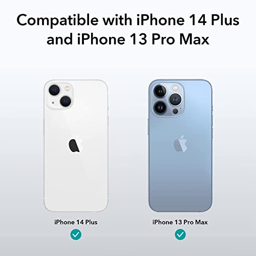 ESR Tempered-Glass Screen Protector Compatible with iPhone 14 Plus and iPhone 13 Pro Max, with Easy Installation Frame, Military-Grade Protection, Ultra Tough, Scratch Resistant, 3 Pack