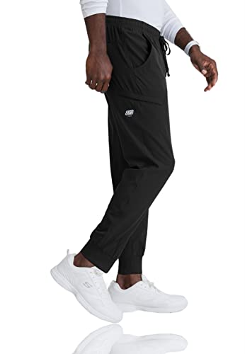 BARCO Skechers Vitality SKP551 Men's Crew Scrub Pant Black L