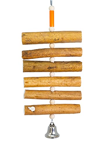 Bonka Bird Toys 3747 Sola Log Natural Small Bird Toy Parakeet Cockatiel