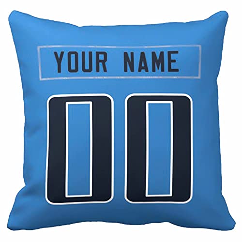 Tennessee Throw Pillow Custom Any Name and Number for Men Youth Boy Gift