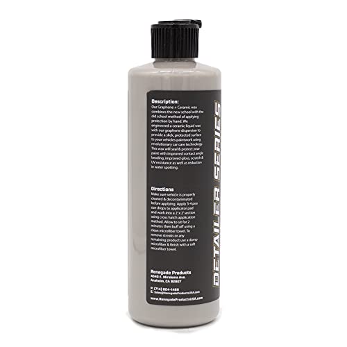 Graphene Ceramic Wax with Sio2, 1 Year Coating For Enthusiasts And Professionals USA MADE