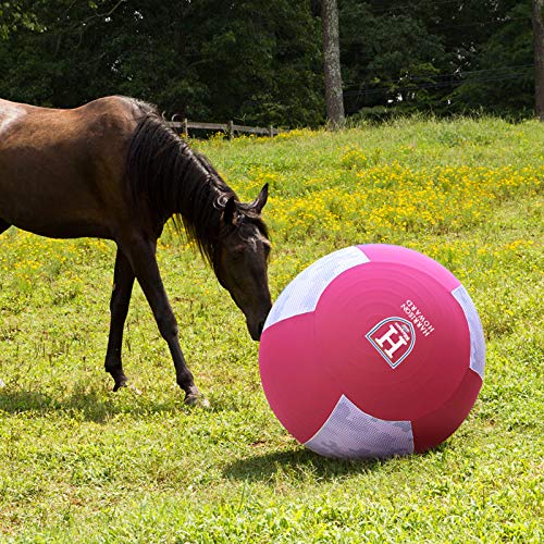 Harrison Howard Howdy Bally Pink Camo Print Mega Ball Cover for Equine-25 Inch