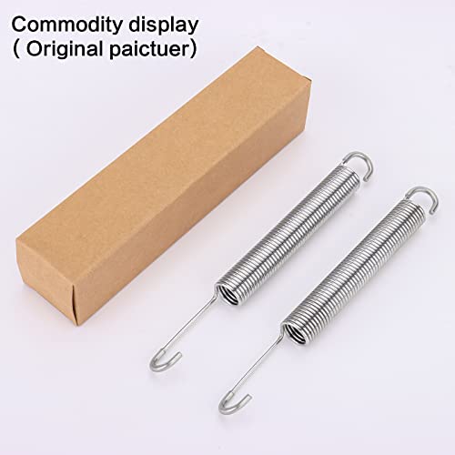 GNPADR 7 inch (2Pcs) Replacement Recliner Sofa Chair Mechanism Tension Spring - Long Neck Hook Style