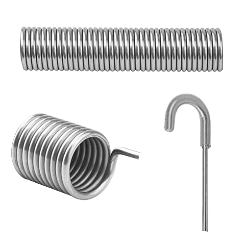 GNPADR 7 inch (2Pcs) Replacement Recliner Sofa Chair Mechanism Tension Spring - Long Neck Hook Style