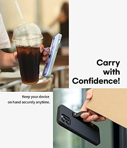 Goospery SlideTok Phone Grip Strap [4-Pack] Silicone Portable Telescopic Finger Strap Bracket Kickstand Universal Mobile Phone Stand Holder for Most Smartphone and Tablets