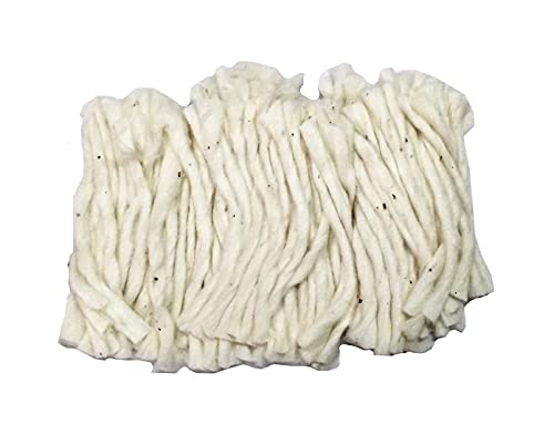 FIKIMOS India Puja Cotton Wicks Religous Long Jyot Bati Akhand Oil Lamp Diya Diwali Lighting