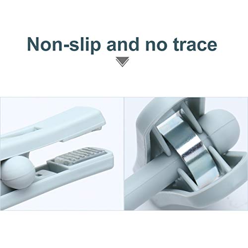 10Pcs Pants Storage Hanger Pants Hangers Plastic Skirt Hangers with Clips Space Saving Trouser Clips Hanger for Pants Skirts Clothes Slacks Clothes Drying Rack Blue Anti- Slip Hanger