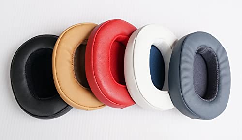 V-MOTA Earpads Compatible with Skullcandy Crusher Bluetooth, Crusher Evo, Crusher ANC, Hesh 3 Wireless Headphones,Replacement Leather Cushions Repair Parts (1 Pair) (Black)