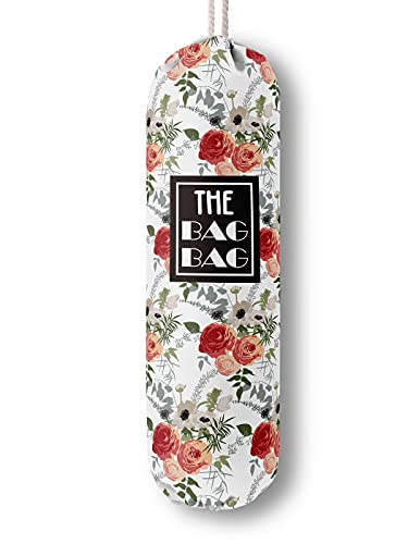 Funny Flower Bag Bag, Grocery Bags Holder Organizer For Shopping Bags, Wall Mount Plastic Bags Storage Container Dispensers, Gift For The Preferred Family And Friends