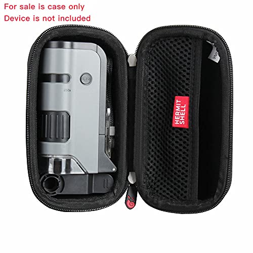 Hermitshell Hard Travel Case for Carson MicroFlip 100x-250x LED UV Lighted Pocket Microscope