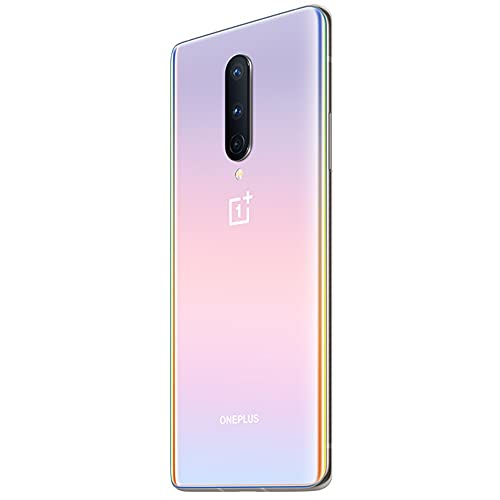 OnePlus 8 5G (128GB, 8GB) 6.55" 90Hz AMOLED, Snapdragon 865 5G, 48MP 4K Camera, Global 4G LTE (T-Mobile Unlocked for AT&T, Metro, Verizon) w/Fast Car Charger Bundle IN2017 (Interstellar Glow)