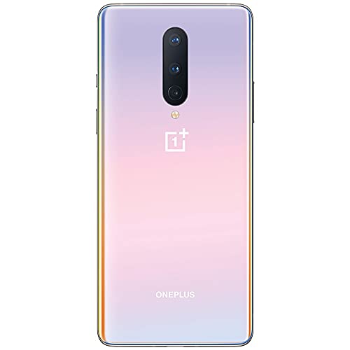 OnePlus 8 5G (128GB, 8GB) 6.55" 90Hz AMOLED, Snapdragon 865 5G, 48MP 4K Camera, Global 4G LTE (T-Mobile Unlocked for AT&T, Metro, Verizon) w/Fast Car Charger Bundle IN2017 (Interstellar Glow)