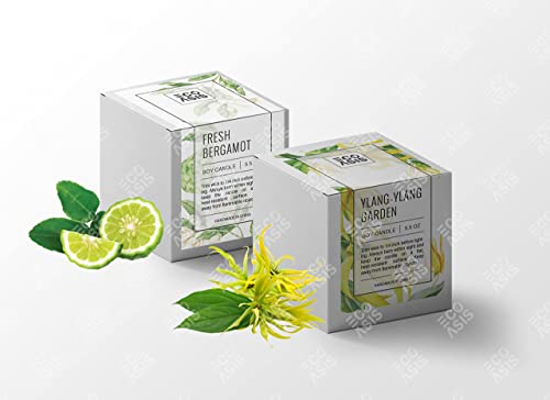 Bubble Candle Bundle Pack of 2, Trendy Home Decor Candle, Bergamot & Ylang-Ylang Essential Oil Scented Aromatherapy, Premium Handmade Soy Wax Rubik's Cube Candle