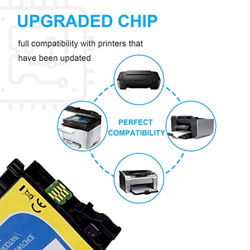 LinZoom Remanufactured 2-Pack 220XL T220XL T220XL120 Black Ink Cartridge Replacement for Epson 220XL for Workforce WF-2760 2750 2660 2650 2630 Expression Home XP-320 420 424 Printer