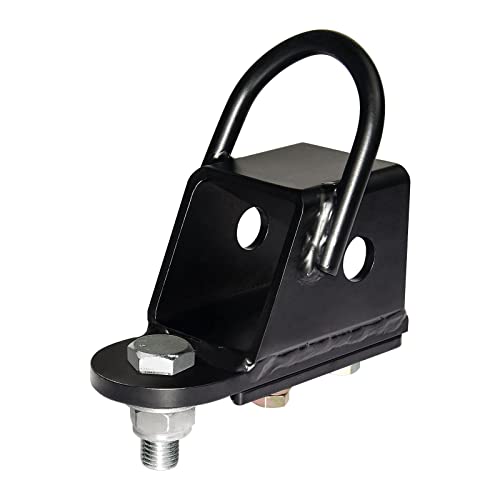 MAHLER GATES Bolt-On 2 Inch ATV UTV Trailer Hitch Receiver Adapter with Hitch Pin and Clip