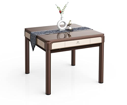 SICHUAN Style 川麻 Automatic Mahjong Table Dining Table with 4 Legs - 自动麻将桌 电动麻雀台 配两副 超大尺寸手感牌 56号超大牌 四川麻将108张专用 “血战到底 血流成河” 玩法 不适用其他玩法