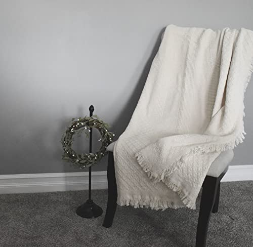 Bereavement Blanket to Send for Funeral Memorial Service, Blankets and Throws for Loss of Loved One, Made in USA Christian Throw Afghan When Someone Passes Away and Condolences Card