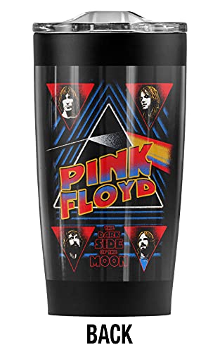 Logovision Pink Floyd Dark Side Stainless Steel Tumbler 20 oz Coffee Travel Mug/Cup, Vacuum Insulated & Double Wall with Leakproof Sliding Lid | Great for Hot Drinks and Cold Beverages