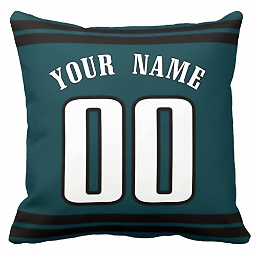 Philadelphia Throw Pillow Custom Any Name and Number for Men Youth Boy Gift