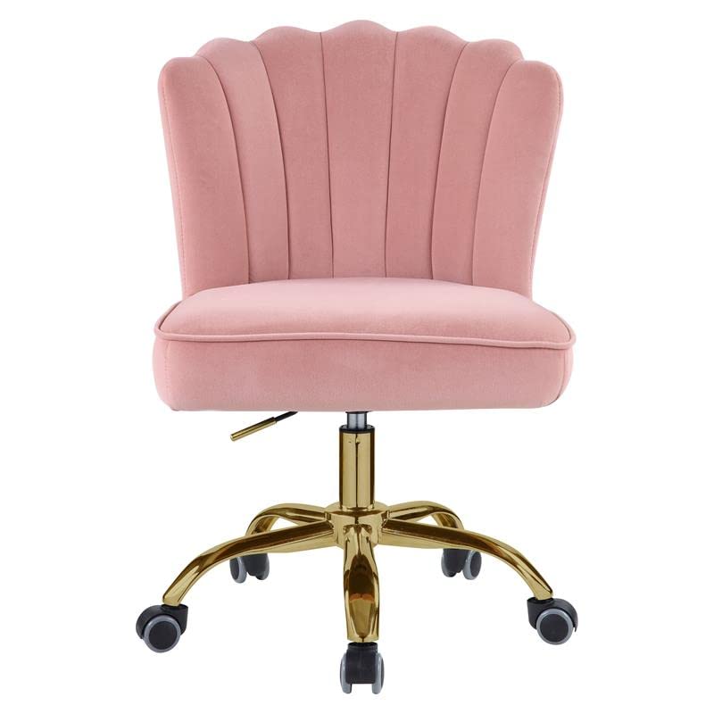 Acme Furniture Moyle Office Chair, Gold