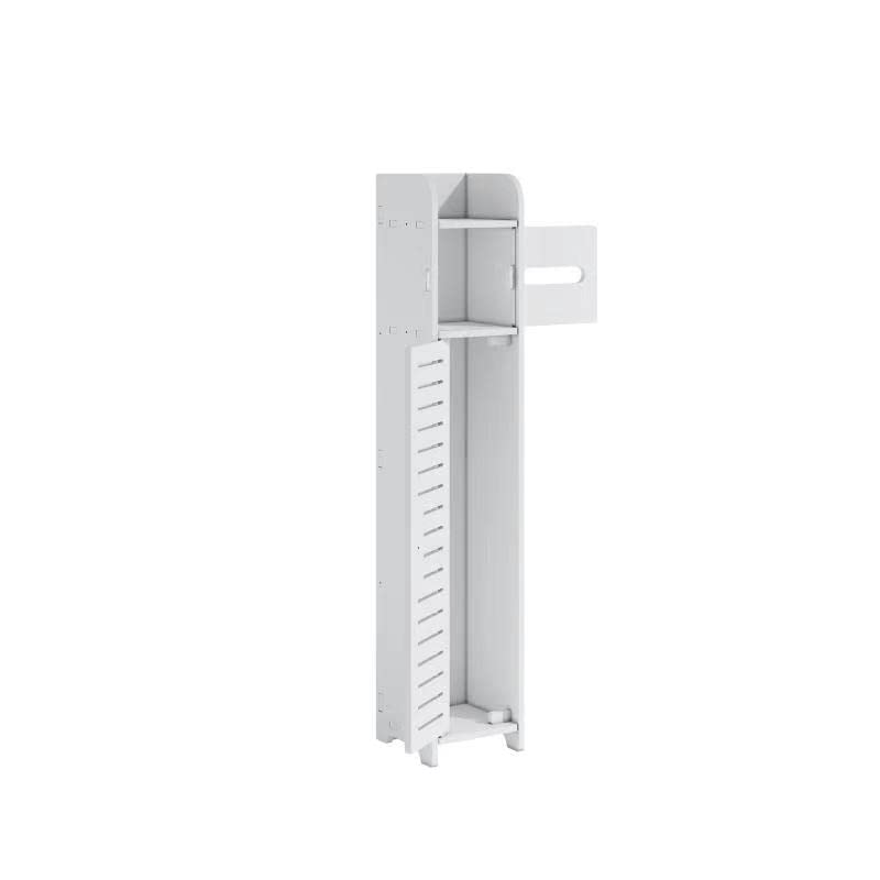 DECOMIL - Small Bathroom Storage Cabinet, Bathroom Storage Organizer |Storage Shelf, Slim, Toilet Paper Organizer, Towel Storage,ONE Door Model